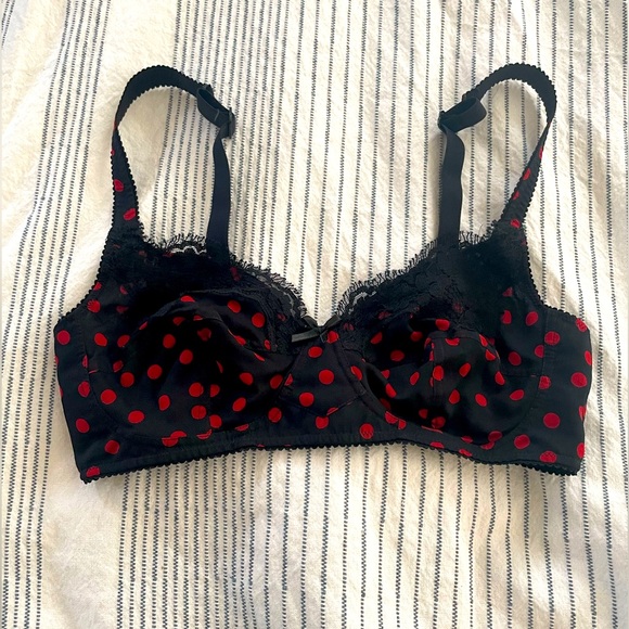 Dolce & Gabbana | Intimates & Sleepwear | Dolce Gabbana Silk Polka Dot ...